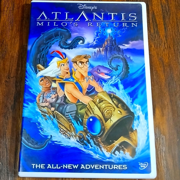 Disney | Media | Walt Disneys Atlantis Milos Return On Dvd | Poshmark